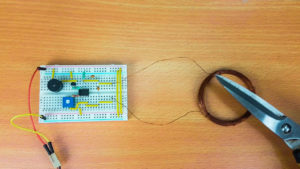 Simple Metal Detector Circuit Using 555 Timer