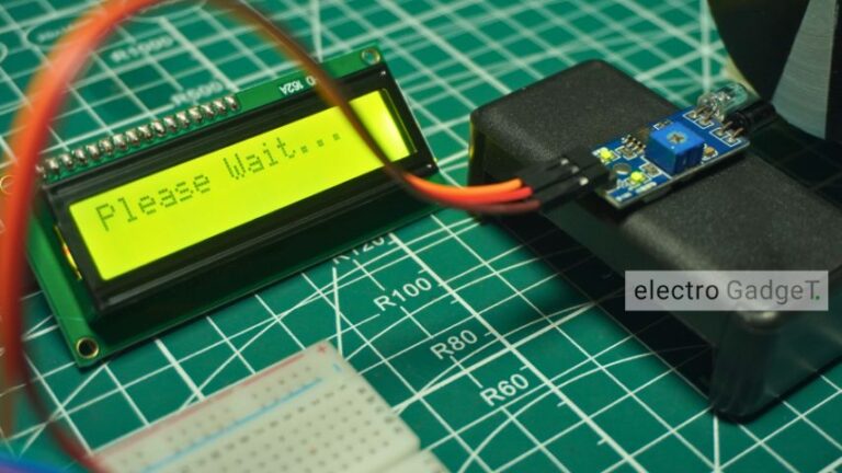 Digital RPM Meter Using Arduino & IR Sensor
